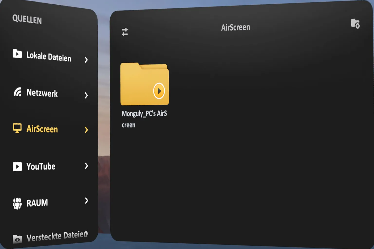 Skybox VR Player Guide: SMB, WebDAV & AirScreen einrichten