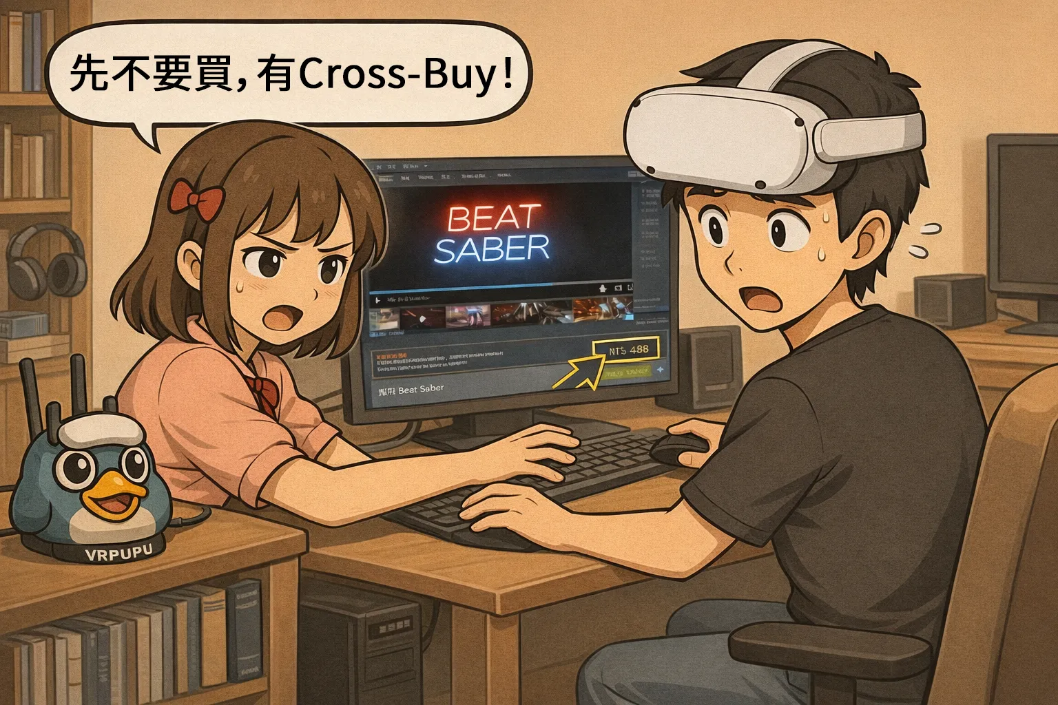 Meta Quest Cross-Buy 完整教學｜一次購買同時取得 PC VR 版